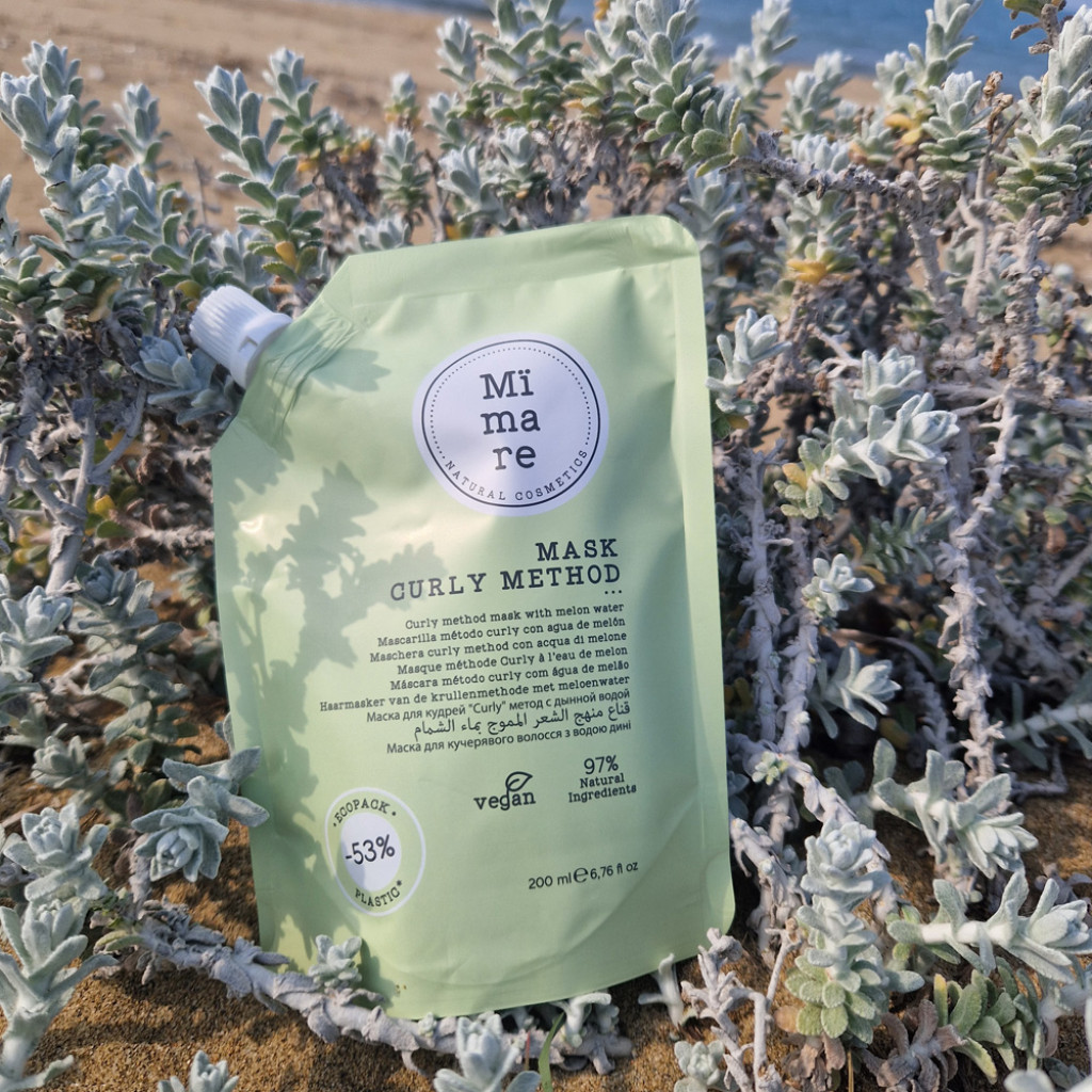 Подхранваща маска за къдрава и чуплива коса Mimare Curly Method Mask 200ml